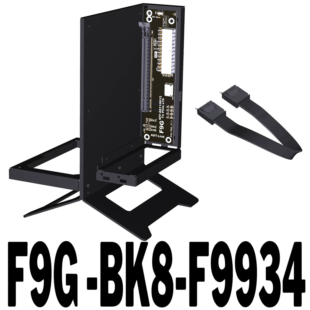 Jual F9G-BK7 BK8 eGPU OCuLink GPU Dock PCIe 4.0 x4 64Gbps Laptop PC to External Video Graphics ...
