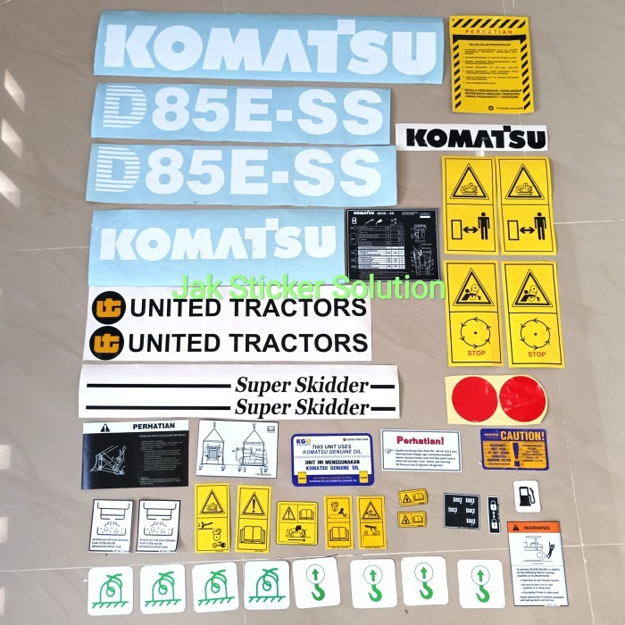 Jual Stiker Komatsu D85Ess Sticker Alat Berat | Shopee Indonesia