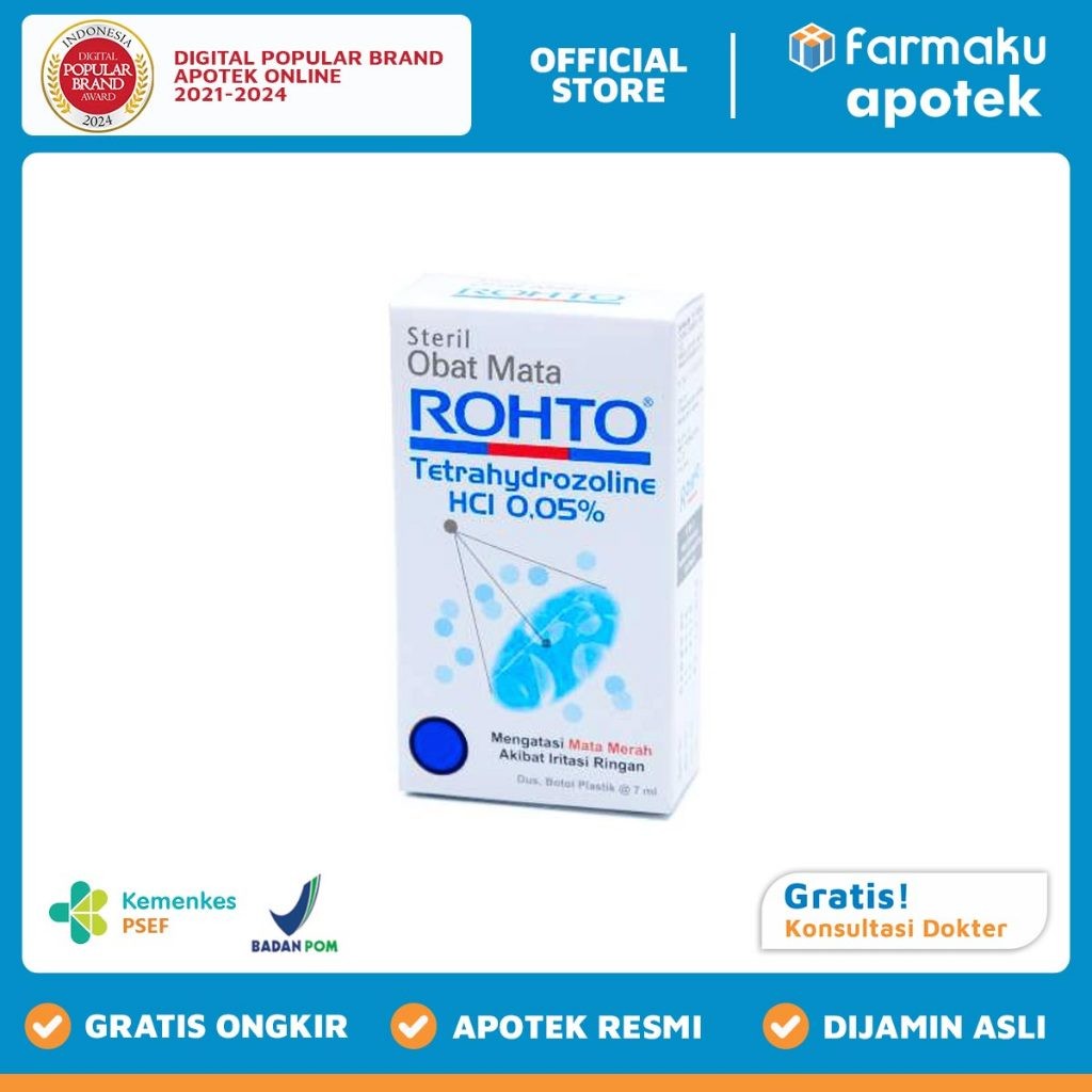 Jual Rohto Sterile Eye Drop 7 ml - BIN | Shopee Indonesia