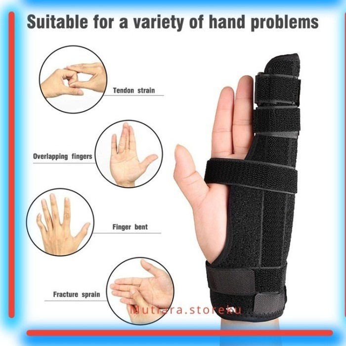 Jual Ready Stock Ulnar Gutter Splint Pinky Finger Splint Ring Finger Brace Tangan Pelindung ...