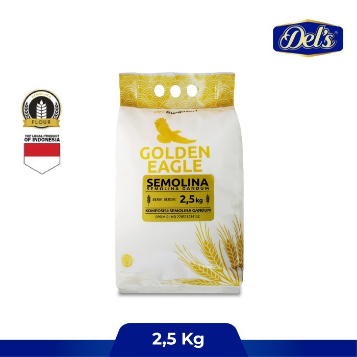 Jual Tepung Emolina Golden Eagle Emolina Flour 2.5G | Shopee Indonesia