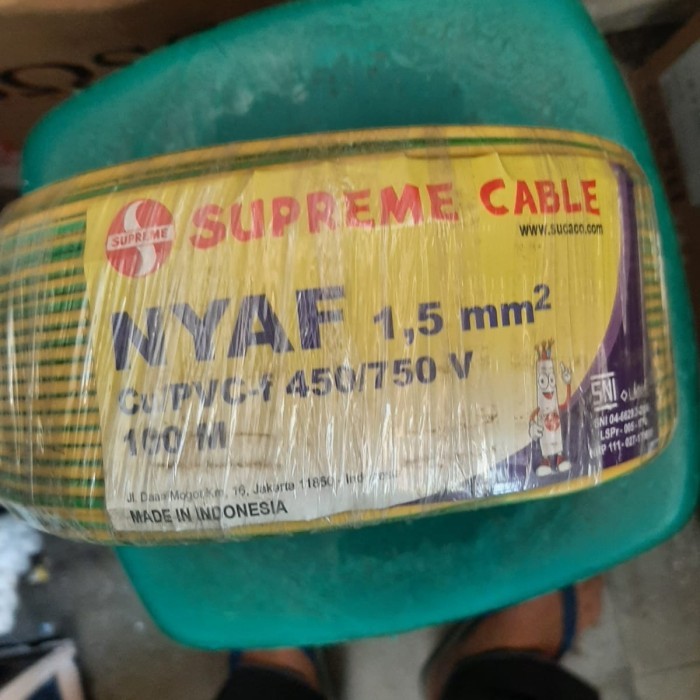 Jual Kabel Nyaf 1.5Mm Supreme 100M | Shopee Indonesia