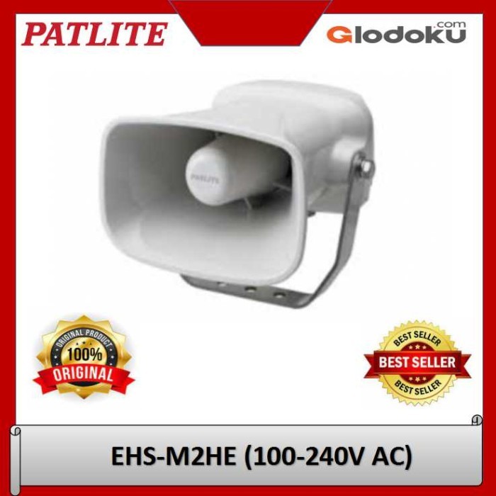 Jual PATLITE MELODY / ALARM HORN TYPE EHS-M2HE (AC 100-240V) | Shopee Indonesia