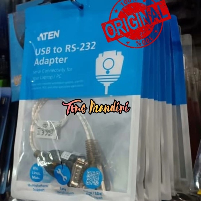Jual Promo Aten Uc-232A Converter Usb To Serial/Rs232 ,Uc232A Db9 Resmi ...