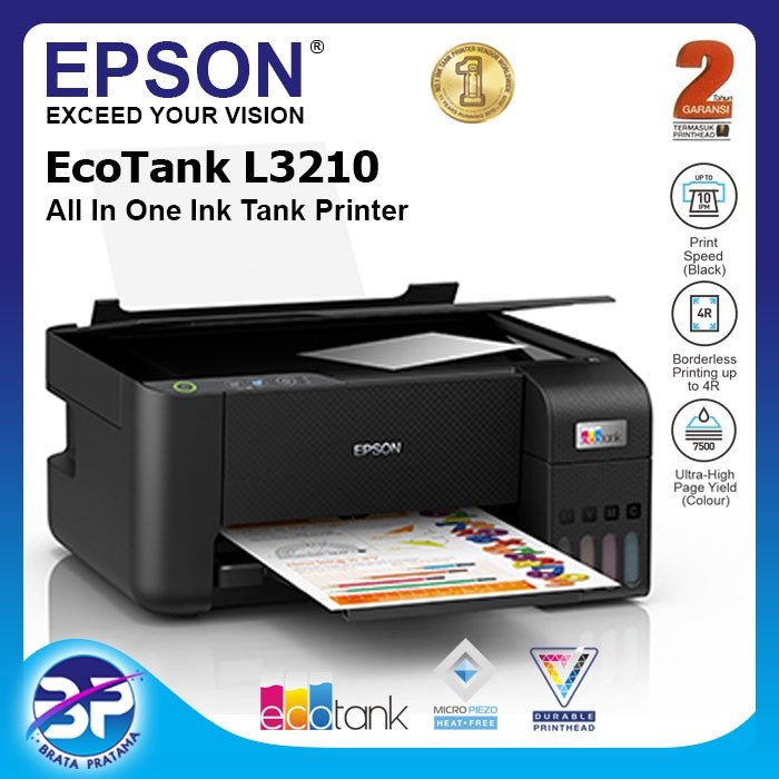 Jual Epson L3210 All in One Ink Tank Printer | Shopee Indonesia