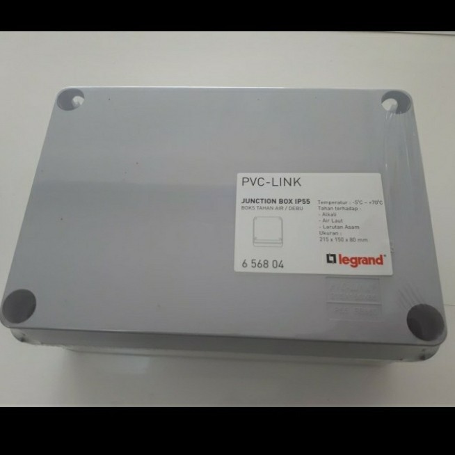 Jual >>>>>] JUNCTION BOX LEGRAND 656804 BOX LISTRIK 215 x 150 x 80 ...