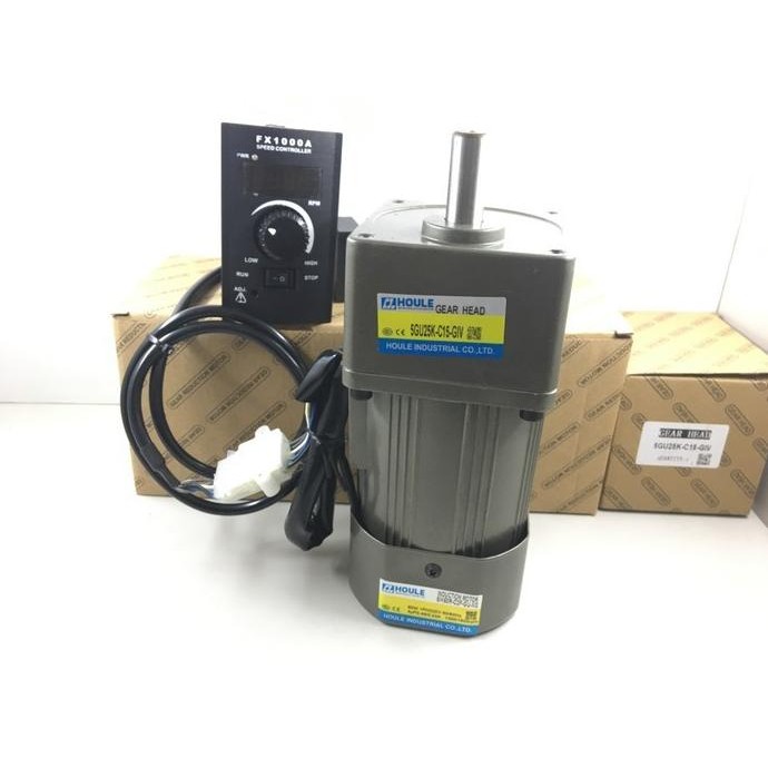 Jual Speed Control Motor Gearbox 90W 220V 1 Phase - Gear Head ...