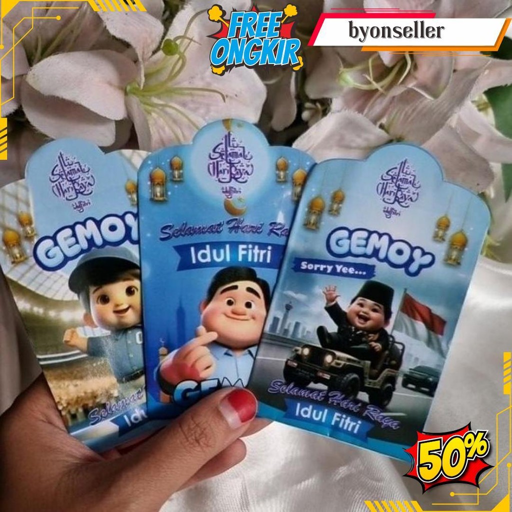 Jual Iwd Amplop Lebaran 2024 Unik Angpao Gemoy Snack Ampau Toko Online ...