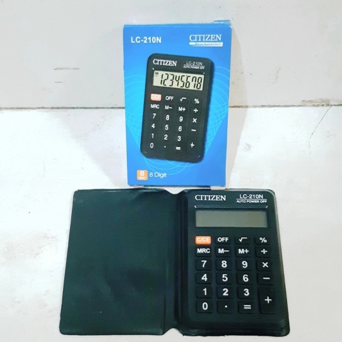 Jual CITIZEN LC-210N - Kalkulator Saku / Pocket Calculator LC210N | Shopee Indonesia