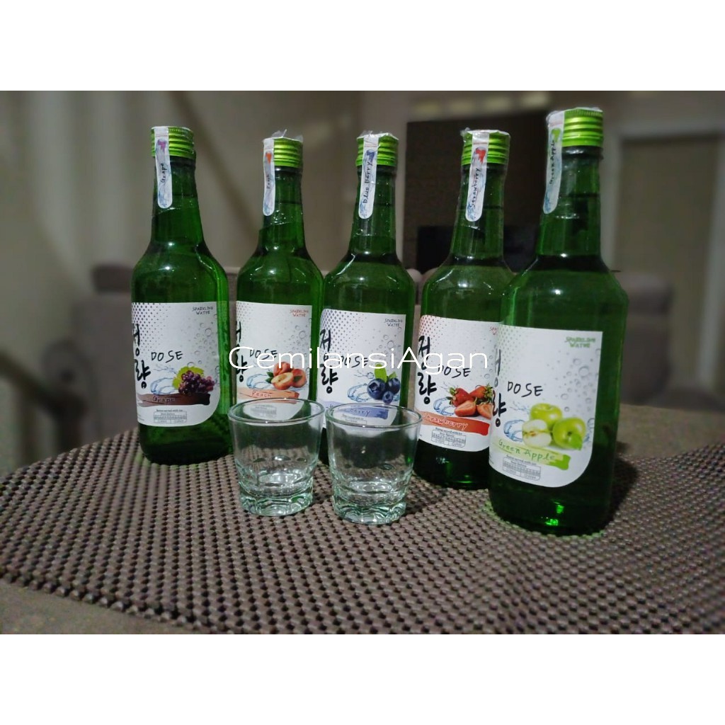 Jual SOJU HALAL DOSE / SPARKING WATER / MINUMAN SODA /100% HALAL MUI ...