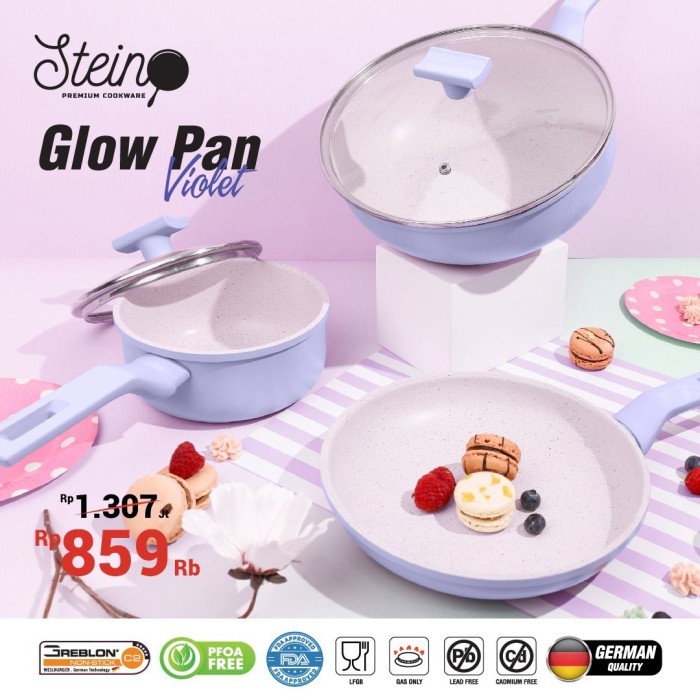 Jual STEINCOOKWARE STEIN GLOW PAN SERIES (ORIGINAL) | Shopee Indonesia