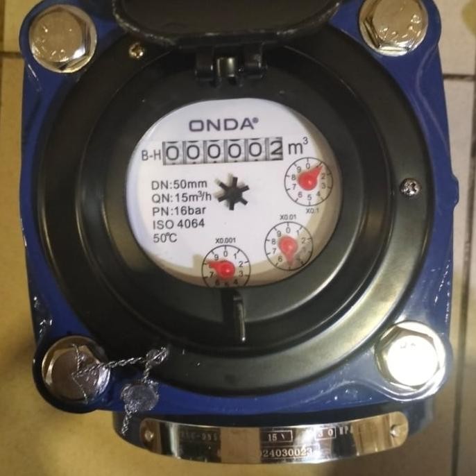 Jual Water Meter Onda 2 Inch Dn 50 Mm + Kalibrasi/ Tera | Shopee Indonesia