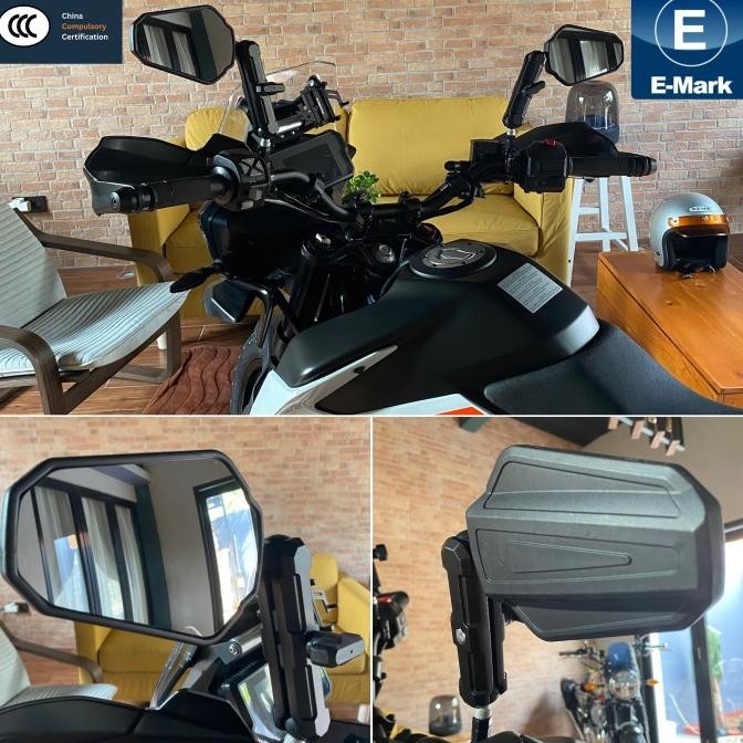 Jual Spion Motor Adventure Tangkai Aluminium Touring Dual Purpose Trail ...