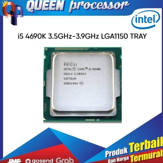 Jual Promo PROCESSOR INTEL CORE I5 4690K 3.5GHz- 3.9GHz LGA1150 TRAY ...