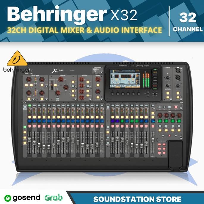 Jual Murah Behringer X32 32 Channel Digital Mixer & Audio Interface ...