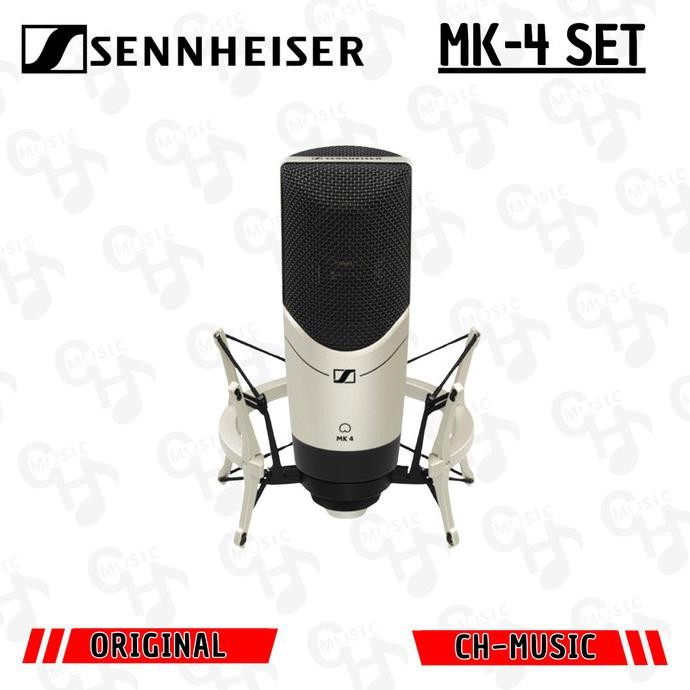 Jual sale! sennheiser mk4 mk 4 microphone mic condenser | Shopee Indonesia