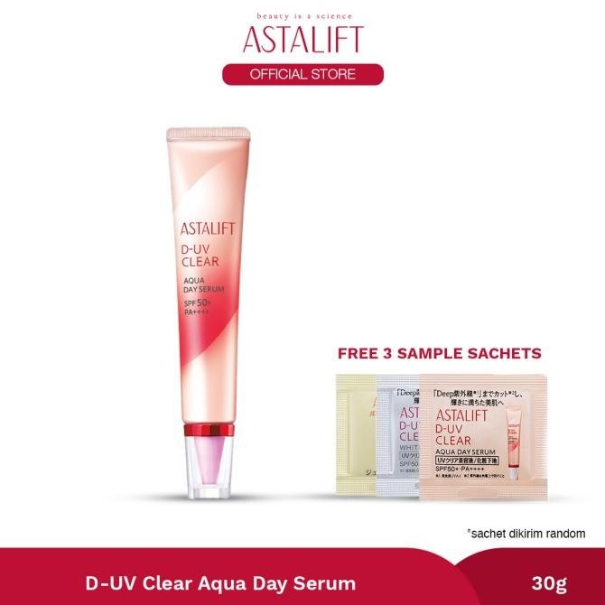 Jual ASTALIFT D-UV CLEAR AQUA DAY SERUM SPF 50+ / PA++++ 30 GR | Shopee Indonesia