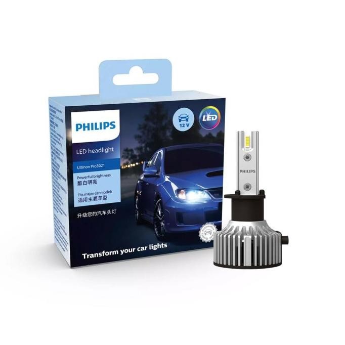 Jual Lampu Mobil Putih Jauh High Beam Philips Led Hb3 Hb4 Ultinon ...