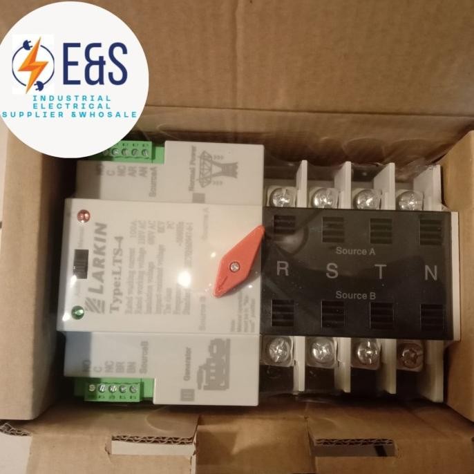 Jual Larkin Lts-4P 100A Ats Otomatic Genset 3 Phase 4 Wire / Lts 4P ...