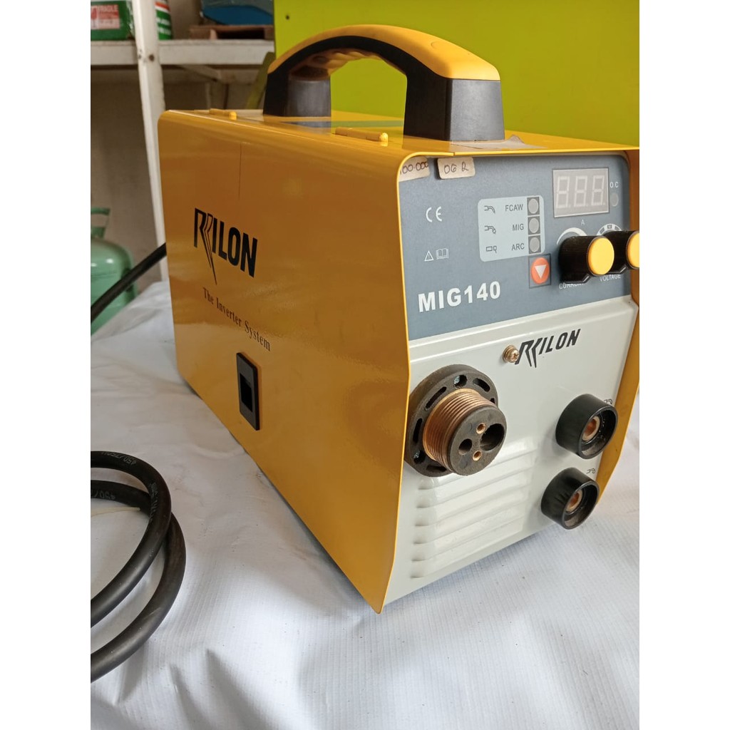 Jual Mesin Las Rilon Mig 140, Trafo Las Co2 Rilon Gasless Dan Gas Co2 ...