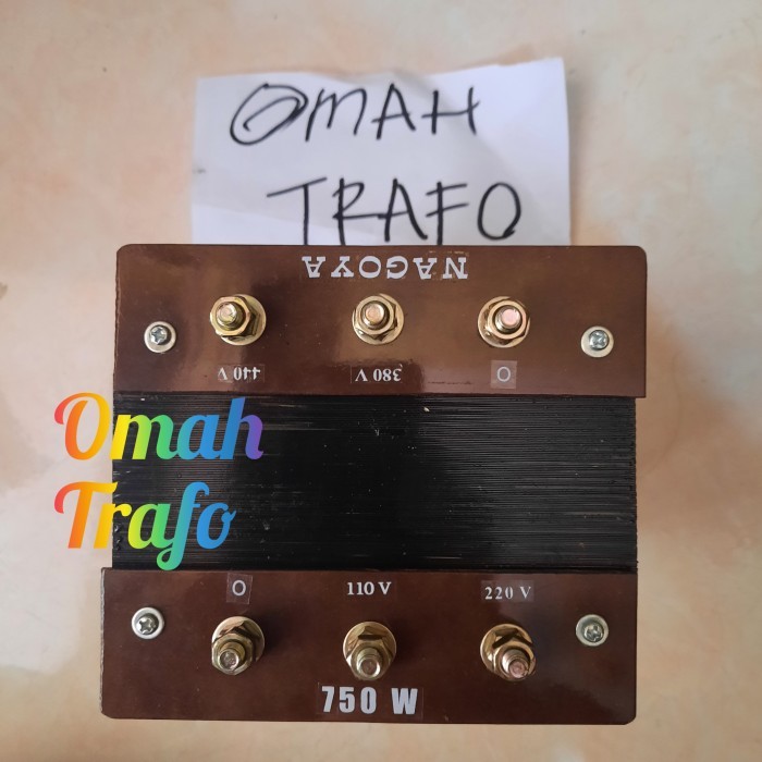 Jual Trafo Auto Travo Step Up Dan Down 750 Watt 380 440V/ 110 220V ...