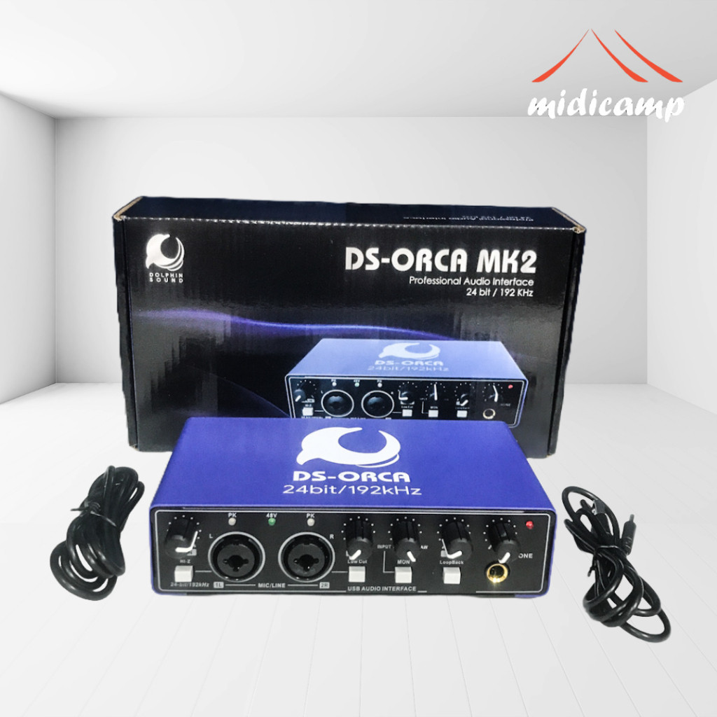 Jual Dolphin Sound DS-ORCA MK2 MK3 USB Audio Interface Sound Card ...