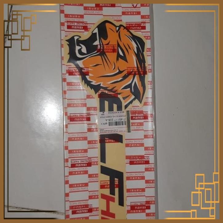 Jual [RDB] STICKER MACAN ISUZU NKR71 ORIGINAL | Shopee Indonesia