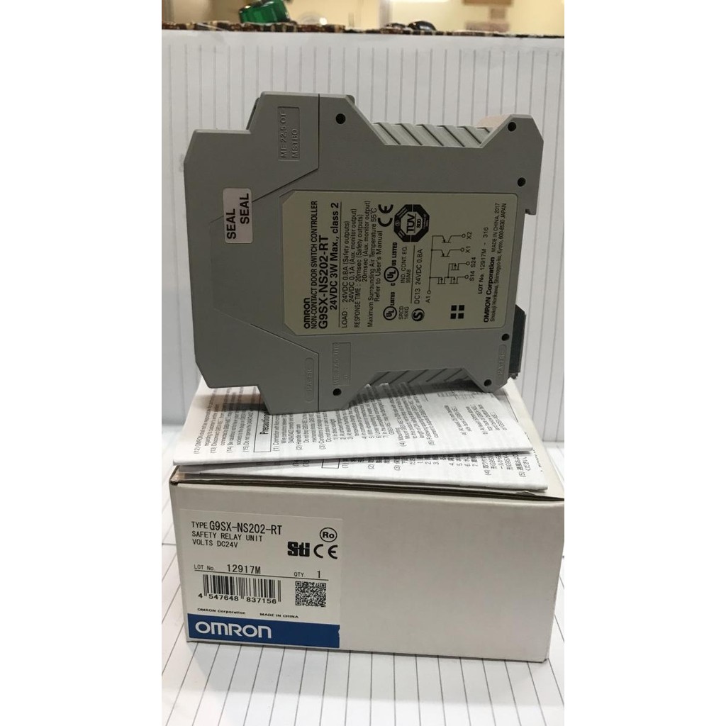 Jual Murah Omron Safety Relay Unit /Non Contact Door Switch G9Sx-Ns202-Rt ,24Vdc | Shopee Indonesia
