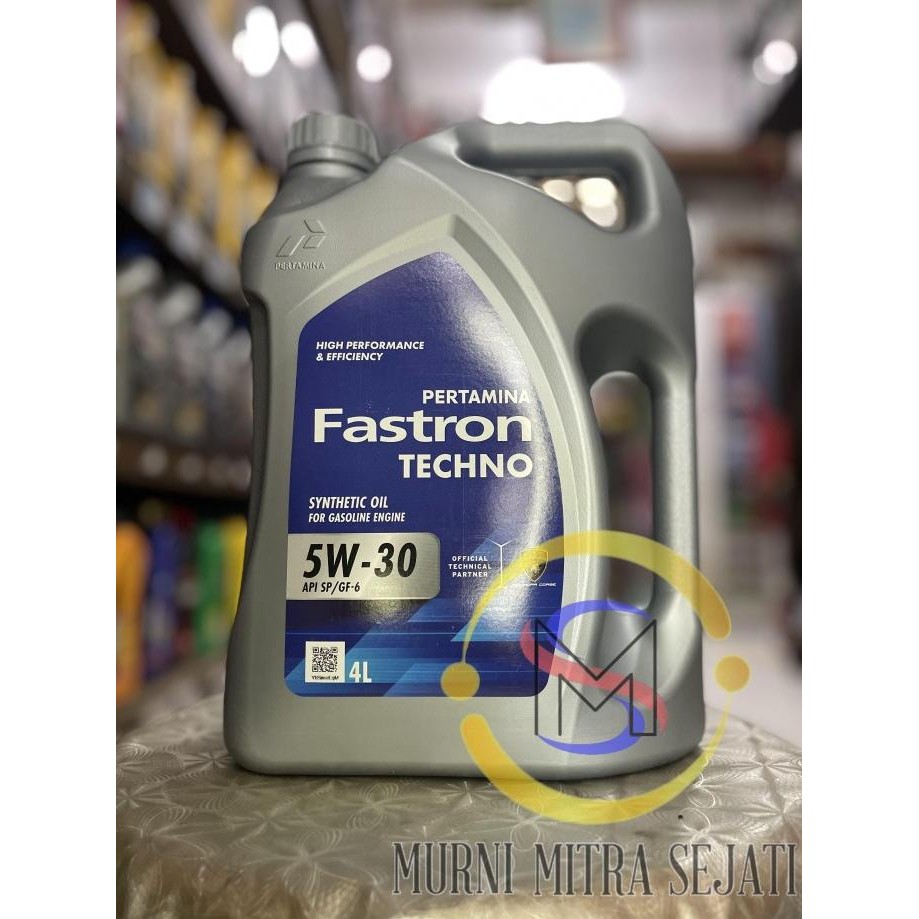 Jual Pertamina Fastron Techno SAE 5W-30 Oil Oli 5 W 5W30 Galon 4 L ...
