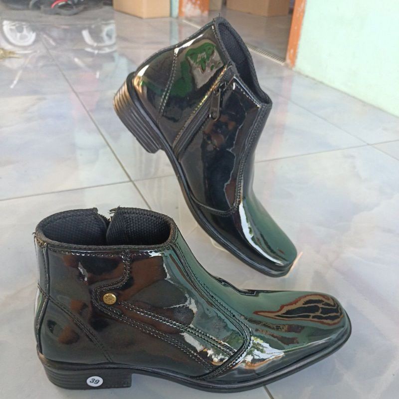 Jual NEW PRODUCT sepatu PDH dinas kerja pria sepatu boot dinas nyaman ...