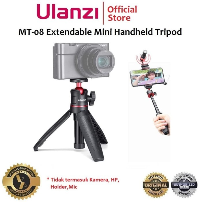 Jual Ulanzi Mt-08 Extendable Mini Tripod For Smartphone Camera Etc ...