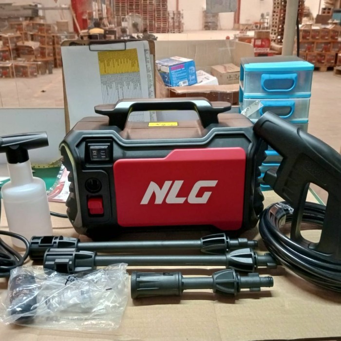 Jual Mesin Steam Cuci Mobil Motor jet Cleaner NLG HPC-45 TSI Nlg High Pressure Induction ...