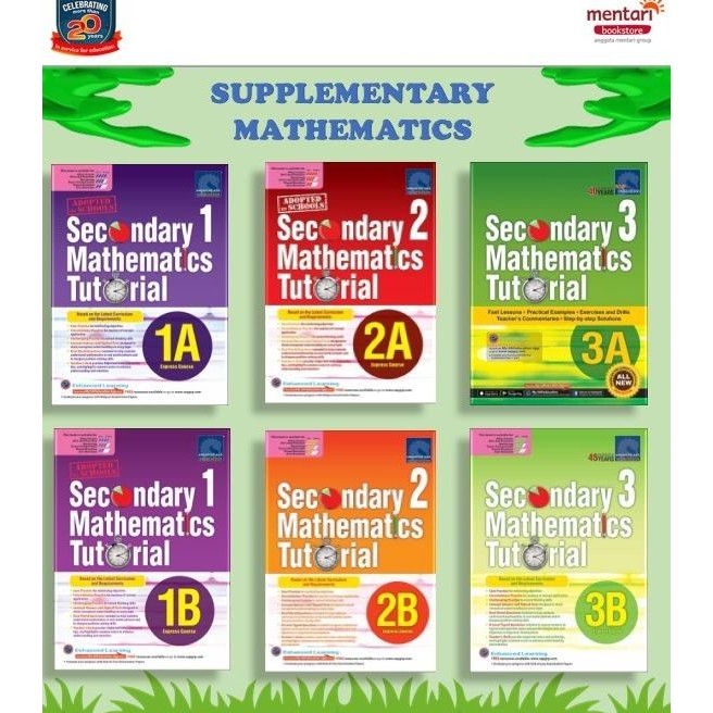 Jual Secondary Mathematics Tutorial | Buku Latihan Matematika Smp ...