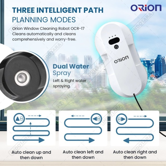 Jual Robot Window Cleaner - Robot Pembersih Kaca Jendela Orion OCR-17 ...