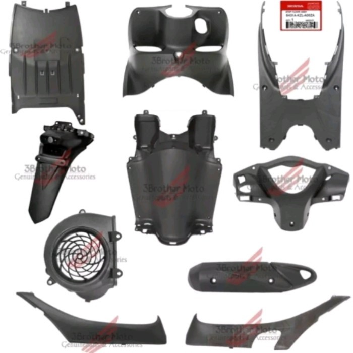 Jual Paket Cover Body Kasar Honda Spacy Karbu Dan Fi Ahm | Shopee Indonesia