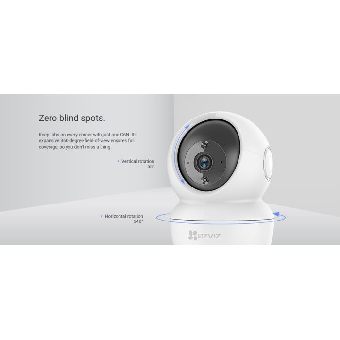 Jual HARGA DISC - Camera CCTV Indoor Ezviz C6N 4MP 2K Smart Wifi Pan ...