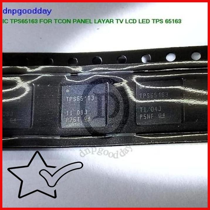 Jual [DNP] IC TPS65163 FOR TCON PANEL LAYAR TV LCD LED TPS 65163 | Shopee Indonesia