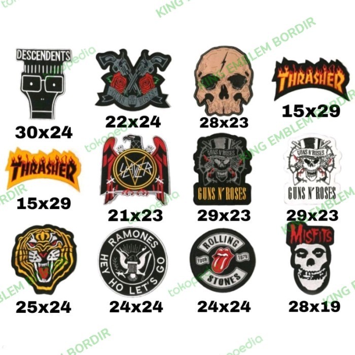 Jual New 100% Originalll Rompi/Rompi Bordir/Rompi Denim/Rompi Motor ...