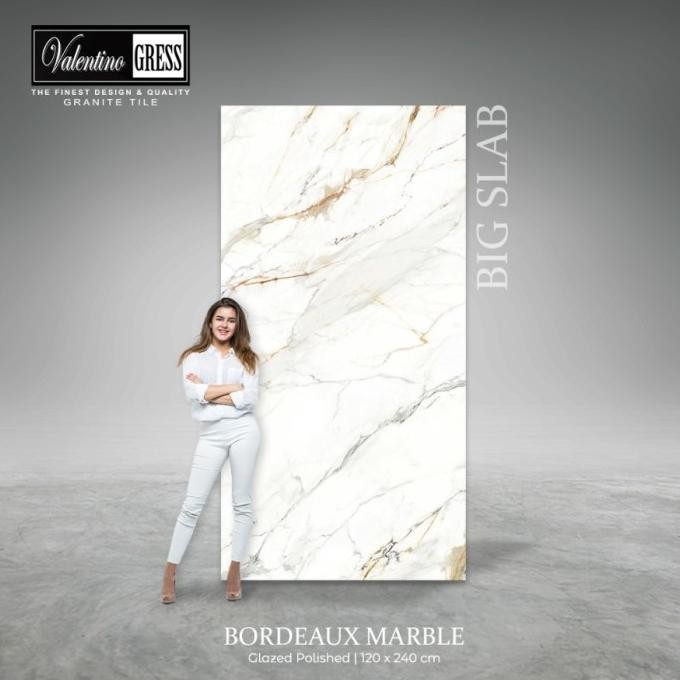 Jual Best Granit Big Slab Valentino Gress Bordeaux Marble 120X240 Cm ...