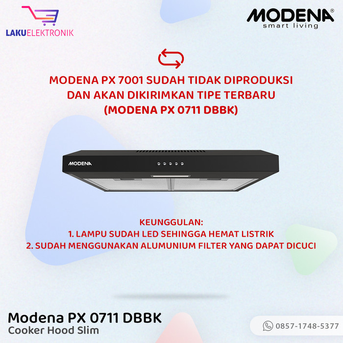 Jual JUAL RUGI! Cooker Hood Modena PX 7001 - Cooker Hood 70 cm | Shopee ...