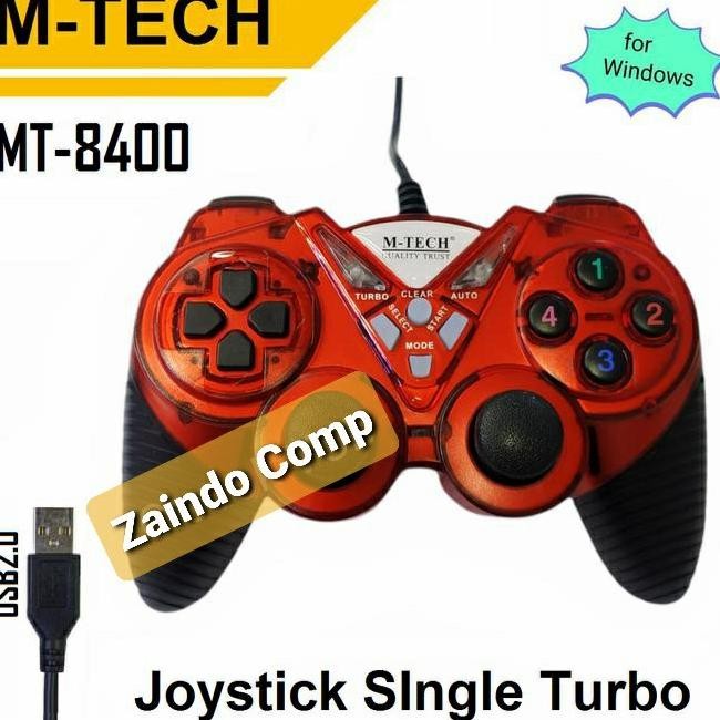 Jual USB GAMEPAD SINGLE TURBO M-TECH MT-8400 GAMEPAD SINGLE TURBO ...