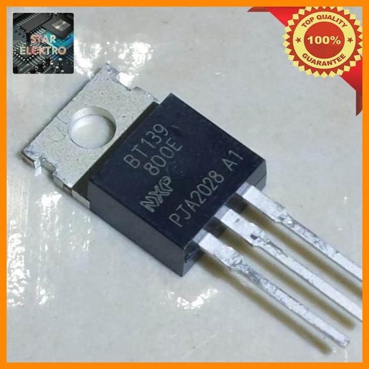 Jual [SRE] BT139 800E To-220 BT 139 139800E BT139800E 800 Volt 16A ...