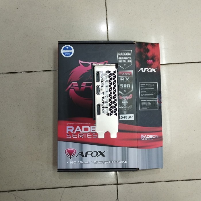 Jual AFOX AMD RX 580 8GB GDDR5 256Bit VGA Card RADEON HDMI / DP - RX580 ...