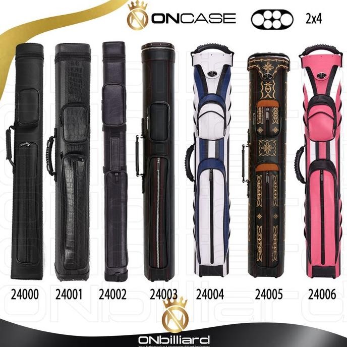 Jual ONCASE TAS STICK BILLIARD 2X4 CUE CASE BILLIARD PU LEATHER 2 BUTT 4 SHAFT HARD CASE 6 ...
