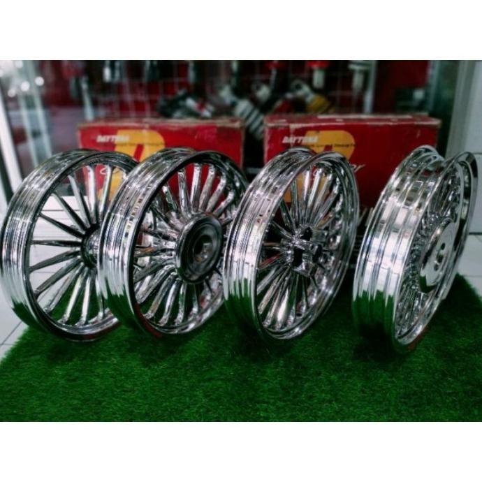 Jual Velg Peleg Dashwell Vario 110 Beat Scoopy Crom Chrome Krom Daytona ...