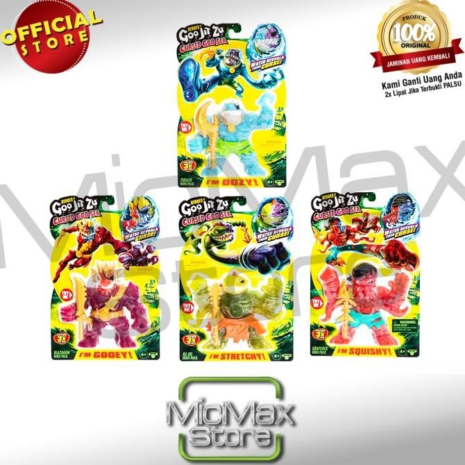 Jual Promo Heroes of Goo Jit Zu S10 Cursed Goo Sea Hero Pack Asst 42662 ...