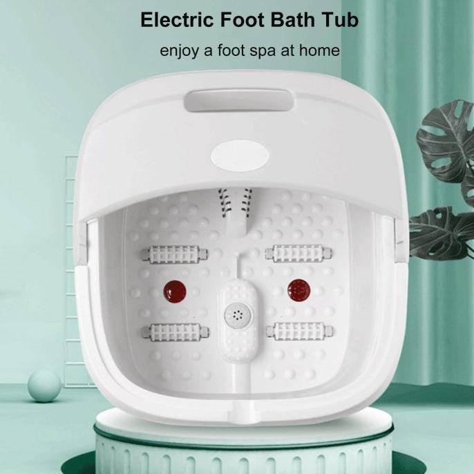 Jual New Electric Foot Bath Tub Spa Foot Massage Foot Basin for Soaking ...