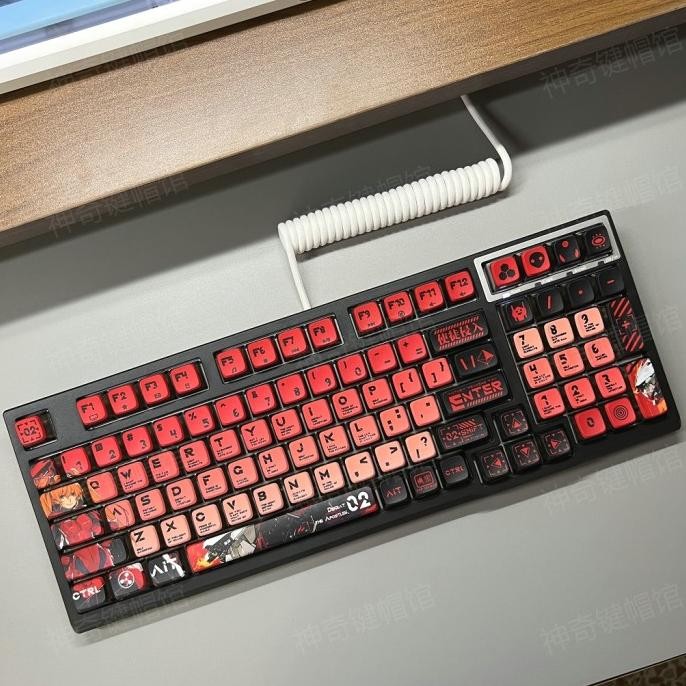 Jual Tersedia Keycaps MDA Profile PBT Double Shot Pudding Transparant ...