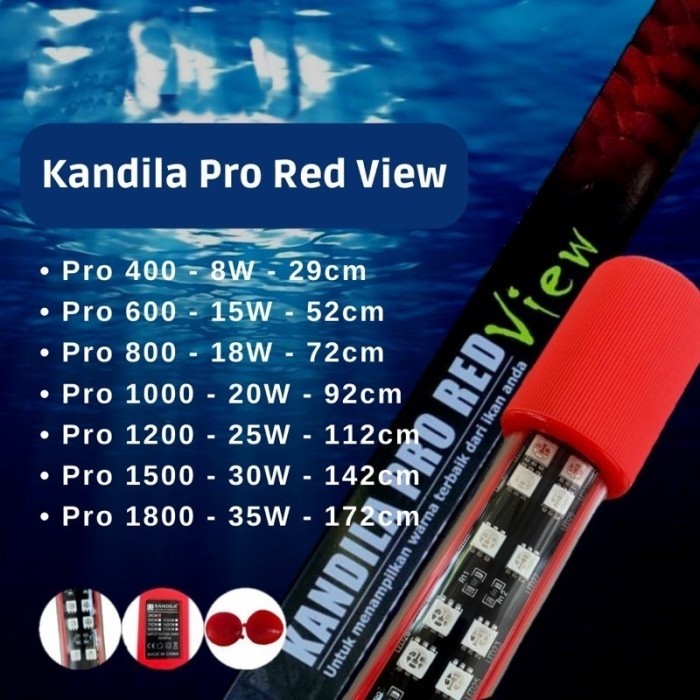 Jual LAMPU LED VIEW HIKARI PRO RED PLUS AQUARIUM IKAN HIAS ARWANA BW | Shopee Indonesia