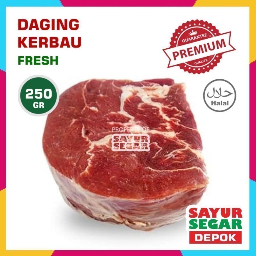 Jual DAGING KERBAU / BUFFALO MEAT [250g] PREMIUM | Shopee Indonesia